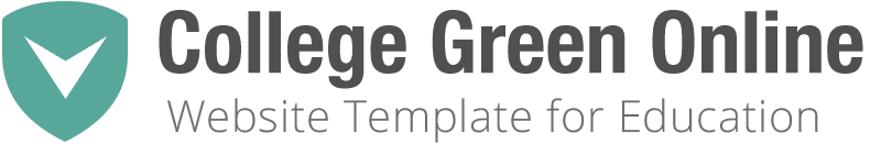 College Green - Responsive Website Template for Education