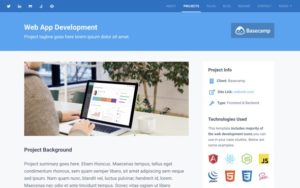 Instance - Bootstrap Personal Portfolio Template for Full Stack Developers