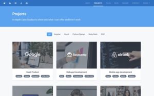Instance - Bootstrap Personal Portfolio Template for Full Stack Developers