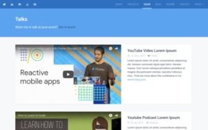 Instance - Bootstrap Personal Portfolio Template for Full Stack Developers