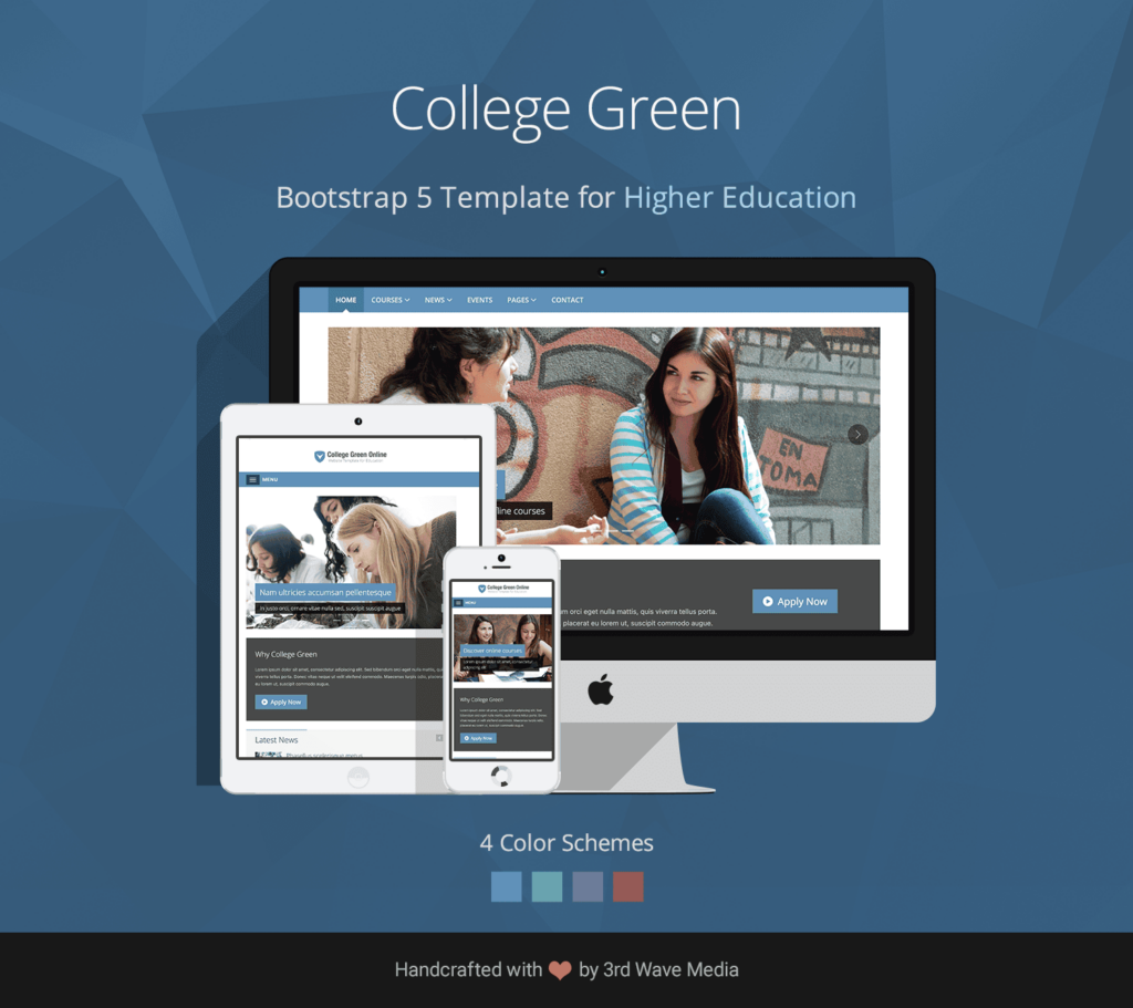 College Green - Bootstrap 5 Website Template For Higher Education