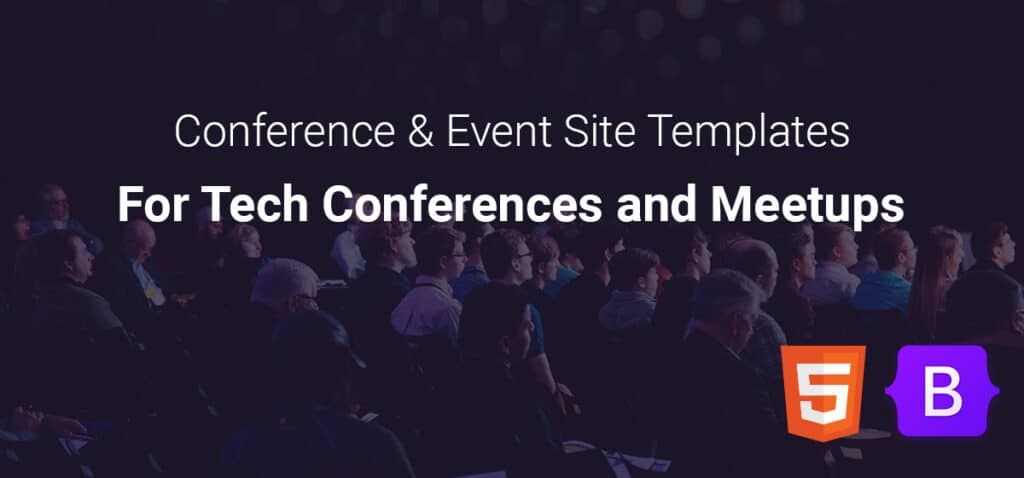 Top 3 Free One Page Conference & Event Templates For Tech Conferences ...