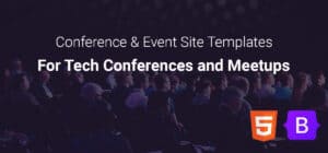 Top 3 Free One Page Conference & Event Templates For Tech Conferences ...