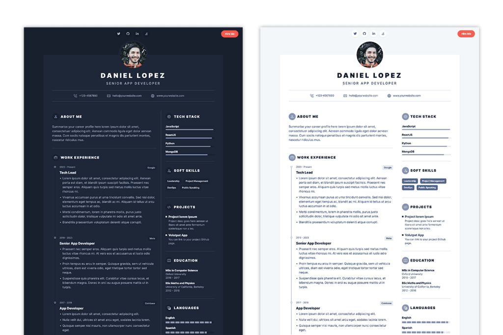10+ Best Free Bootstrap Templates and Themes For Developers [2025]