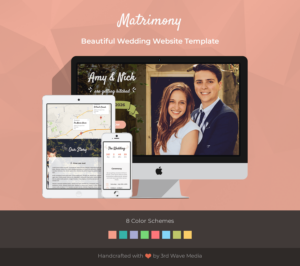 Matrimony - Bootstrap 5 Templates For Stunning Wedding Sites